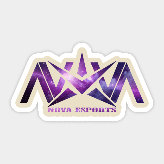 Nova Esports Logo - Gaming - Sticker | TeePublic