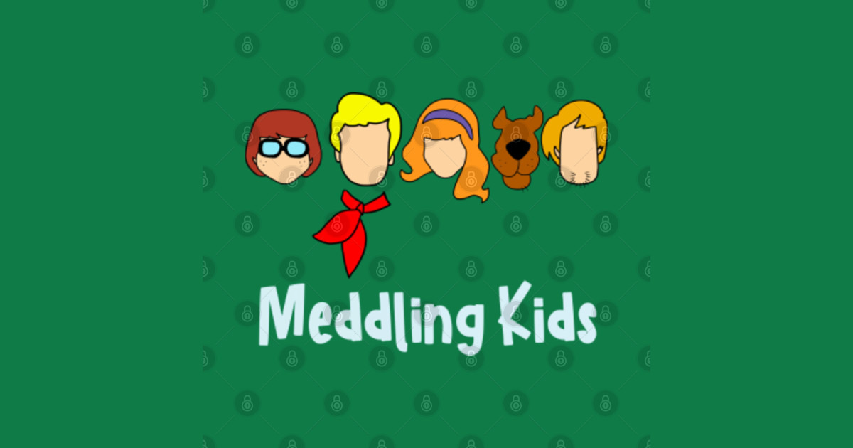 Meddling Kids - Scooby Doo - T-Shirt | TeePublic