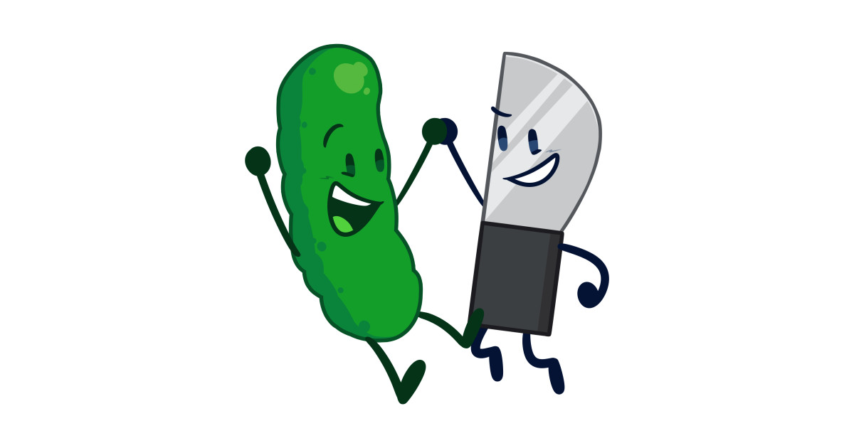 Pickle and Knife - Inanimate Insanity - T-Shirt | TeePublic