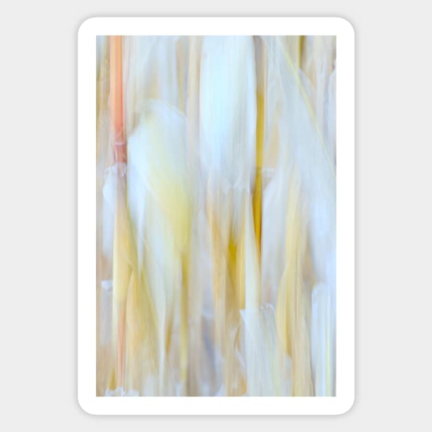 Corn Stalks Impressionism - Abstract - Sticker | TeePublic
