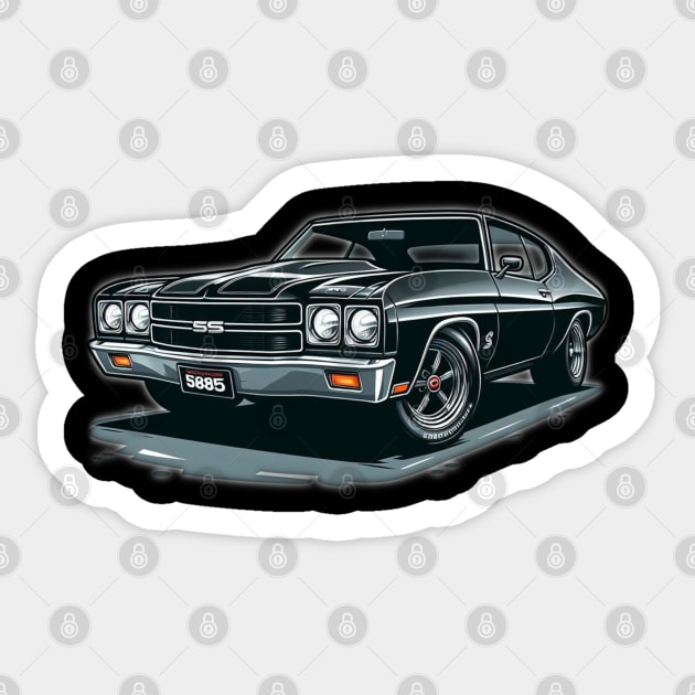 Chevy Chevelle SS - Chevrolet Chevelle - Sticker | TeePublic