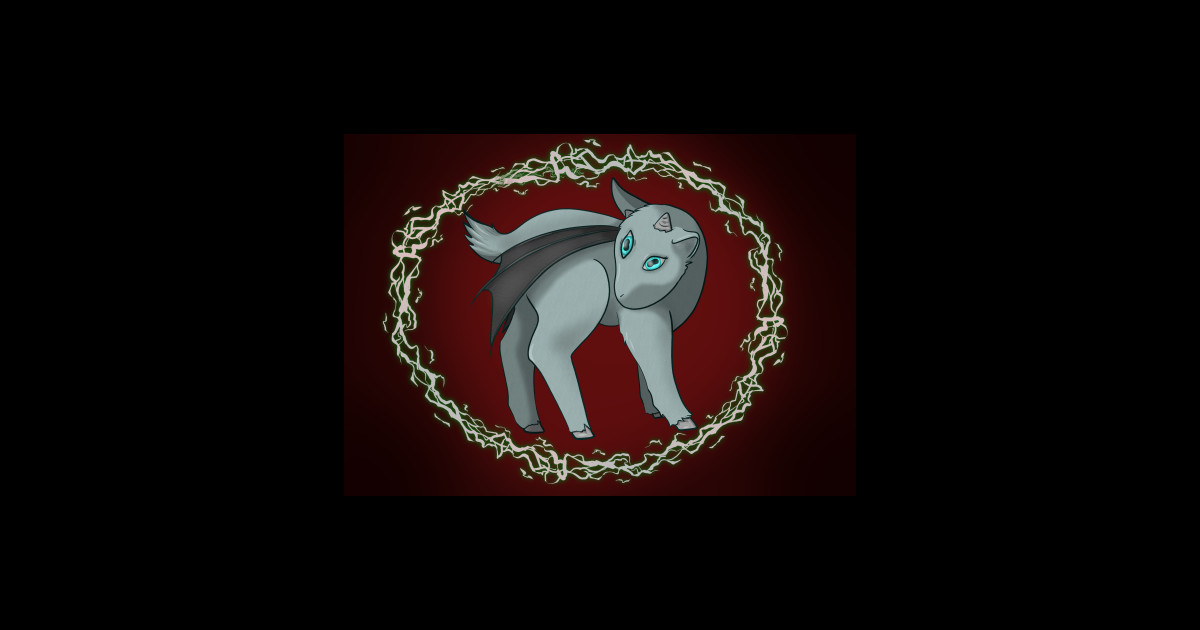 Baby Demon Goat - Goat - Sticker | TeePublic