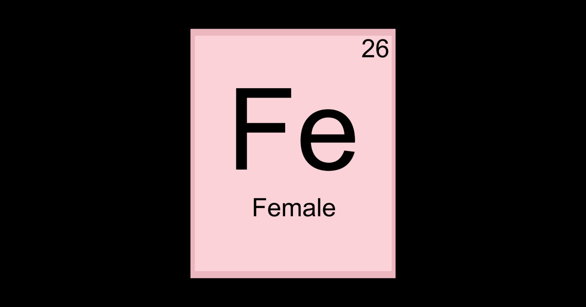 Female Element - Female - Sticker | TeePublic