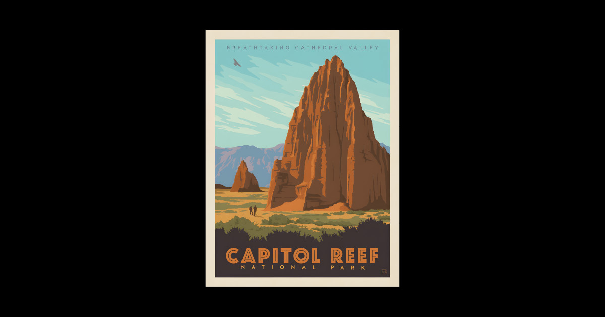 Capitol Reef National Park - Capitol Reef - Sticker | TeePublic
