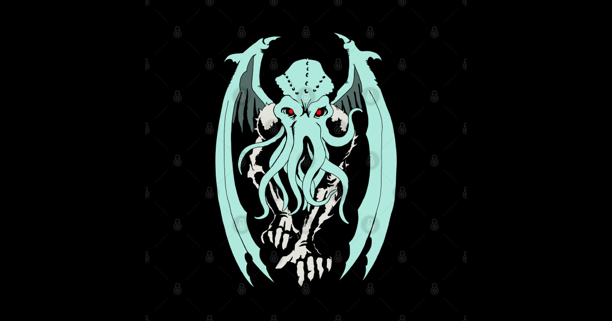 Cthulhu - Cthulhu Mythos - Sticker | TeePublic
