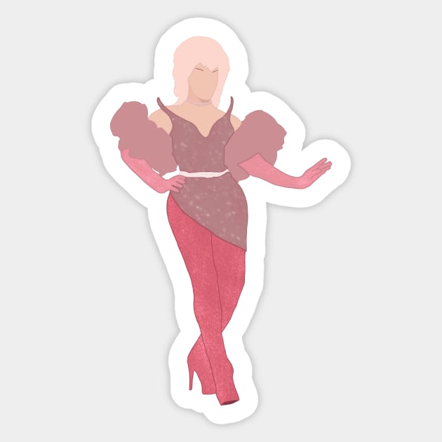 Rosé Drag Race Season 13 - Rose Drag Queen - Sticker | TeePublic