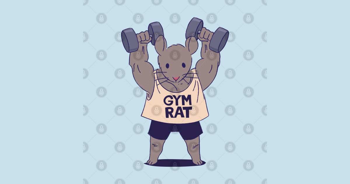 Anime gym rat - Anime Gym - T-Shirt | TeePublic