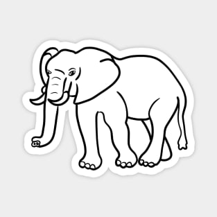 Stick Figure African Safari Animals Magnets for Sale | TeePublic