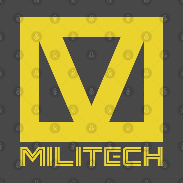 Cyberpunk Militech Logo - Cyberpunk - T-Shirt | TeePublic
