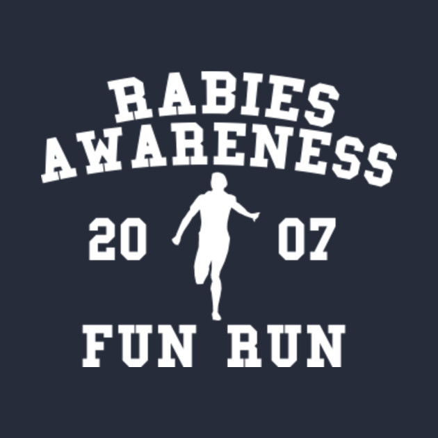 Rabies Awareness Fun Run - The Office - T-Shirt | TeePublic