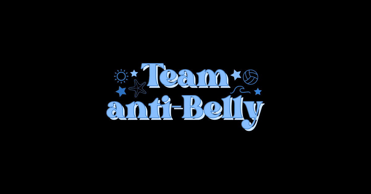 anti-belly team - The Summer I Turned Pretty - Sticker | TeePublic