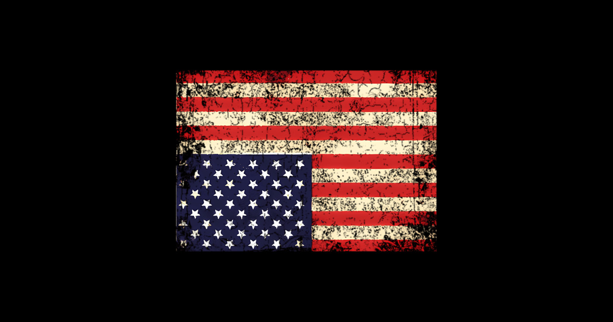 America In Distress Upside Down Flag - American Flag Distress - Sticker ...