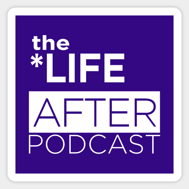 The Life After Logo | Purple Items - The Life After - Sticker | TeePublic