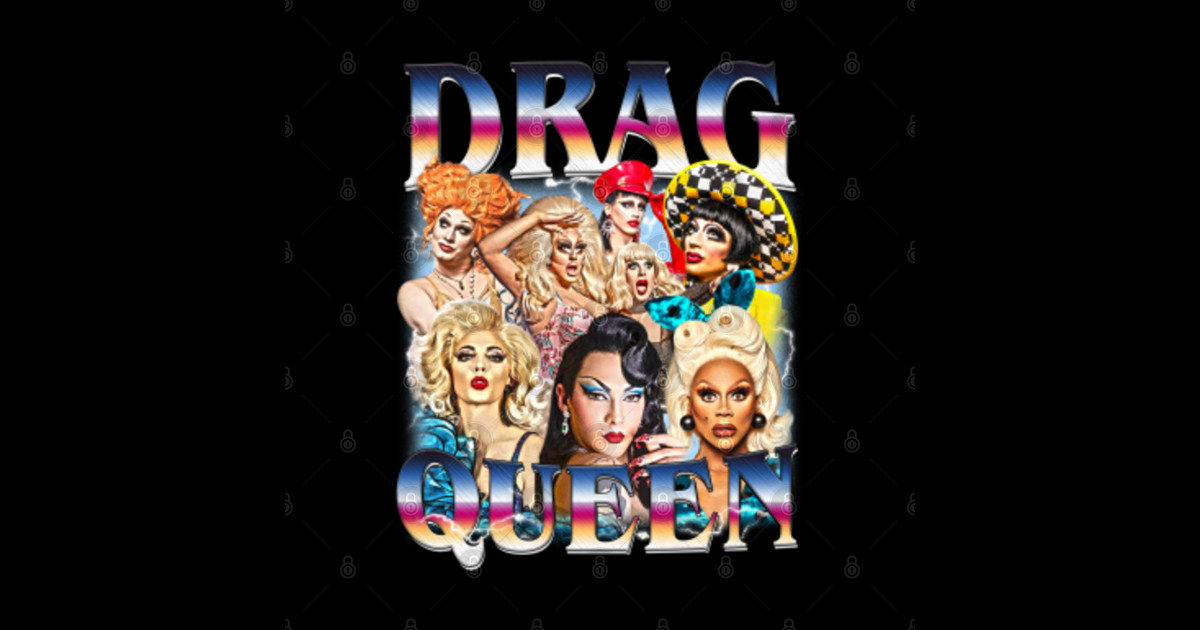 drag queen vintage style - Drag Queens - Sticker | TeePublic