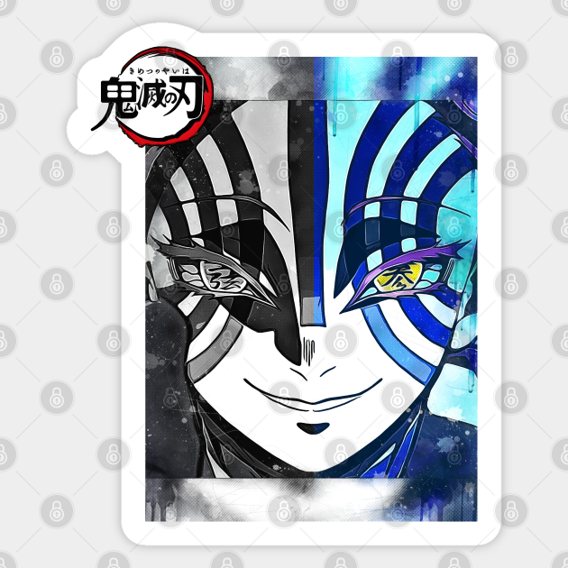 Akaza - Demon Slayer Kimetsu No Yaiba - Sticker | TeePublic