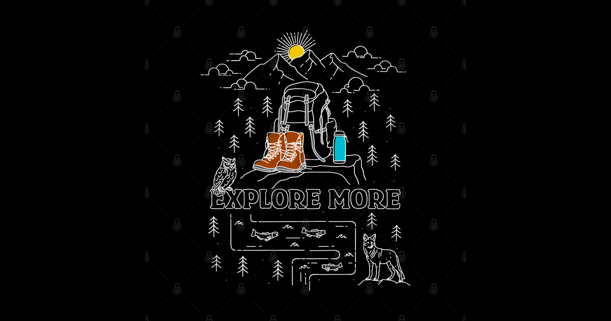 Explore More - Explore More - Sticker | TeePublic