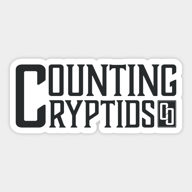 Counting Cryptids Logo - Counting Cryptids - Sticker | TeePublic