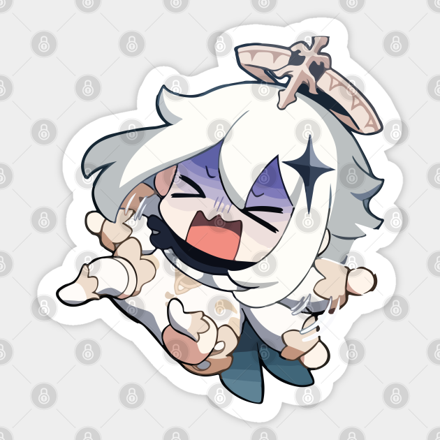 Paimon Panic [Genshin Impact] - Genshin Impact - Sticker | TeePublic