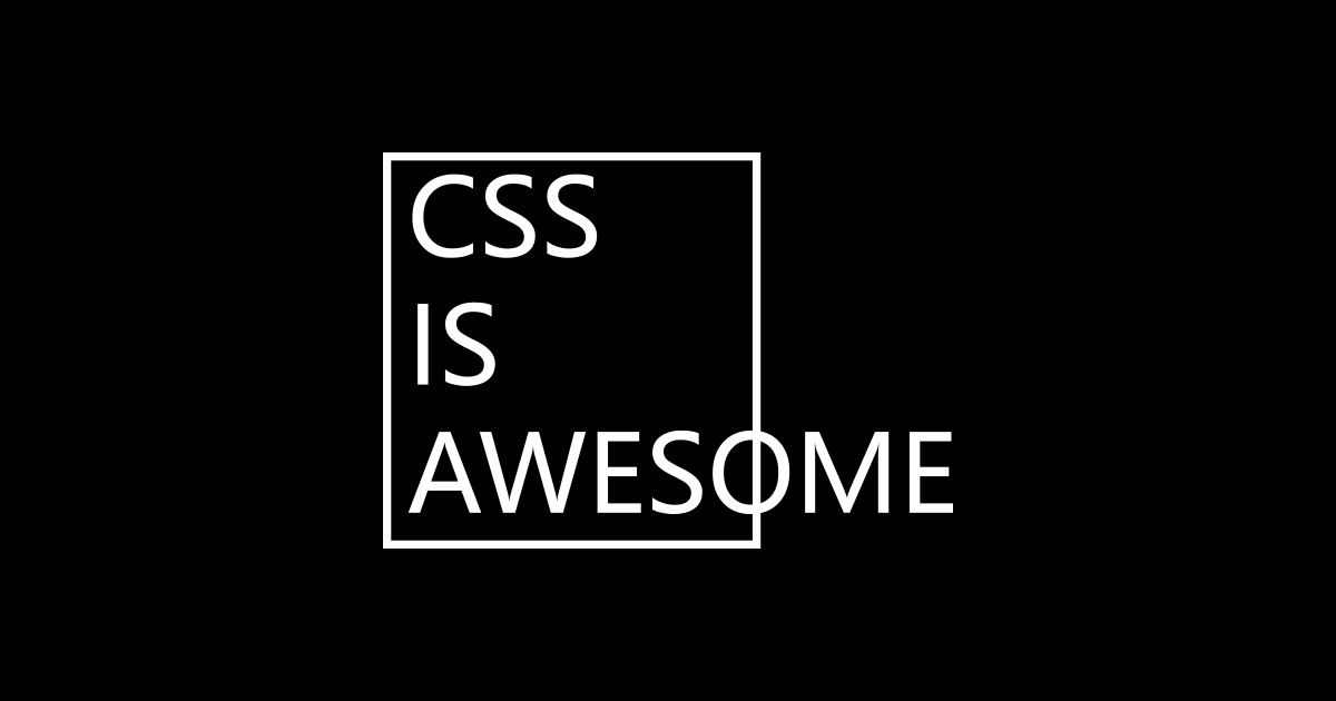 CSS IS AWESOME - Css Is Awesome - Pin | TeePublic