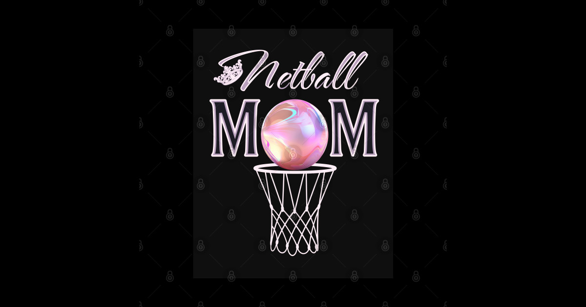 Netball Mom - Netball Mom - Sticker | TeePublic