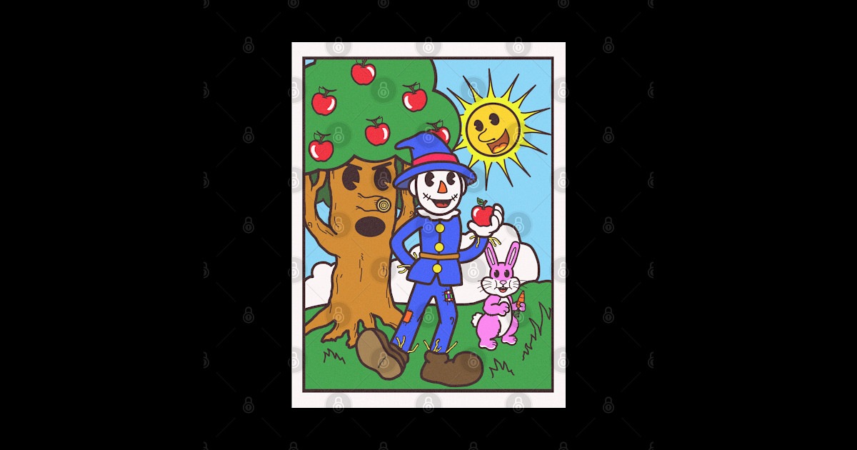 Scarecrow (Rubber Hose style) - Wizard Of Oz - Tapestry | TeePublic