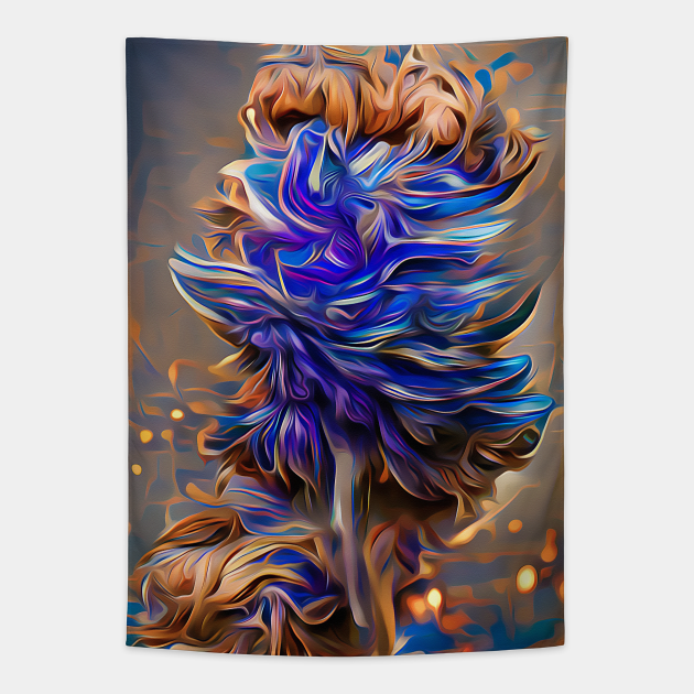 Blue Bolstered Dripping Nug Smoke Weed Cannabis - Nugs - Tapestry ...