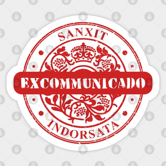 Excommunicado - John Wick - Sticker | TeePublic