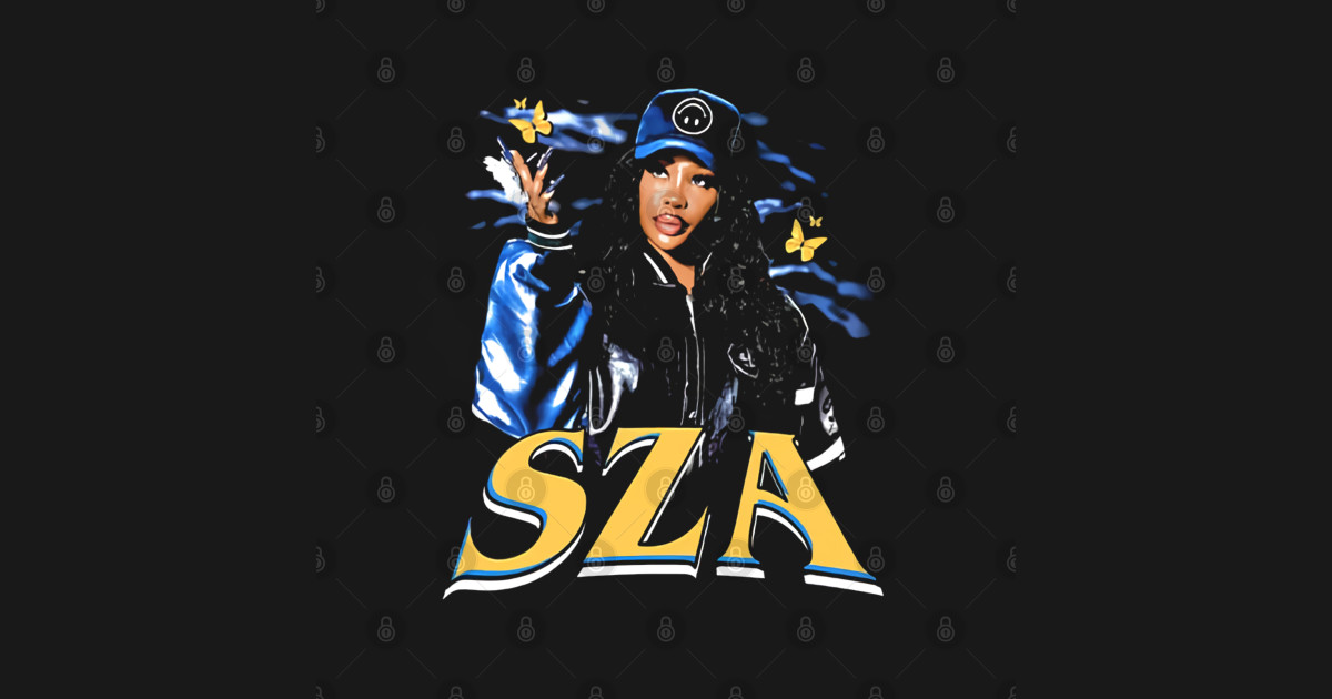 SZA Portrait - Sza - T-Shirt | TeePublic