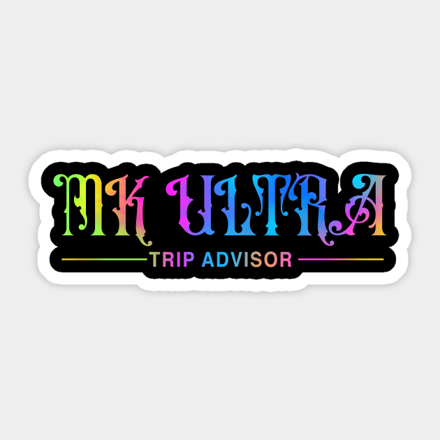 MK ULTRA - Mk Ultra - Sticker | TeePublic