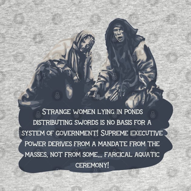 Holy Grail Peasant Mocks Arthur's System of Government - Monty Python ...