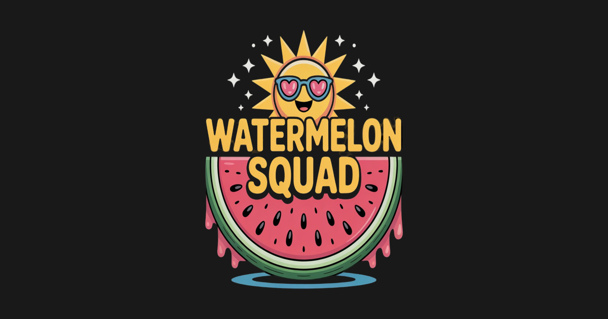 Watermelon Squad - Watermelon Squad - Crewneck Sweatshirt | TeePublic