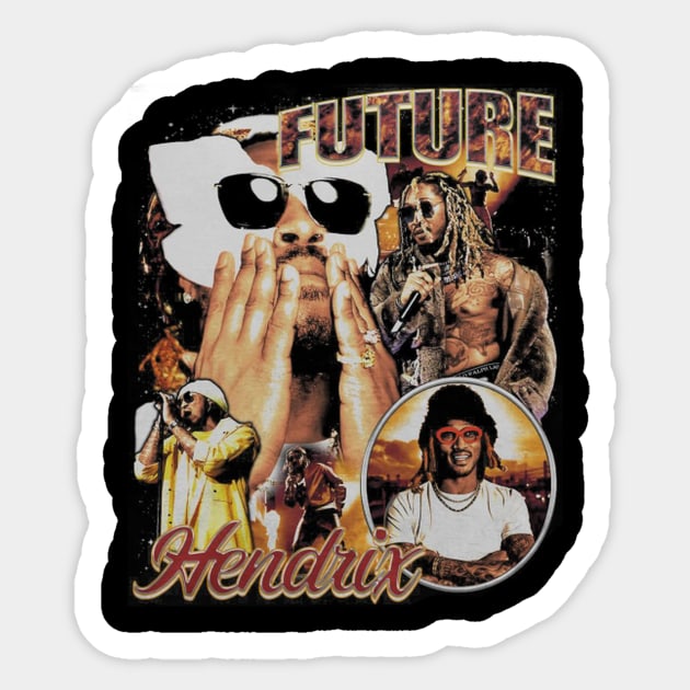 Future Hendrix Vintage Bootleg - Future - Sticker | TeePublic