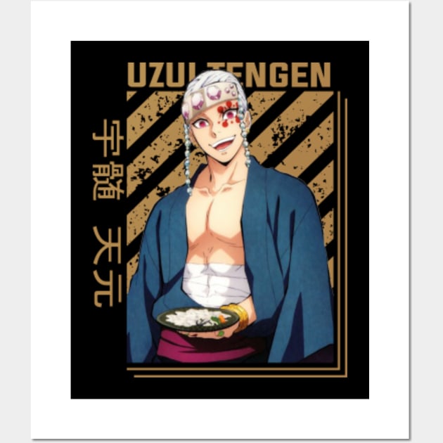 Uzui Tengen Demon Slayer - Uzui Tengen - Posters and Art Prints | TeePublic