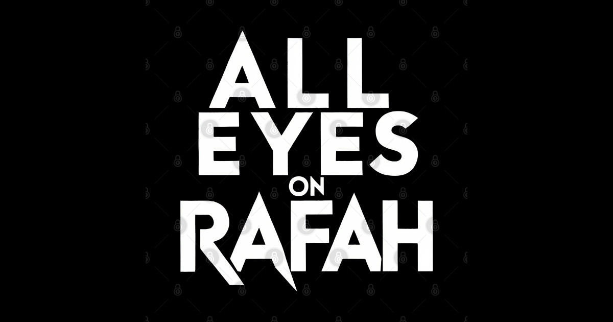All Eyes On Rafah | White Version - All Eyes On Rafah - Sticker | TeePublic