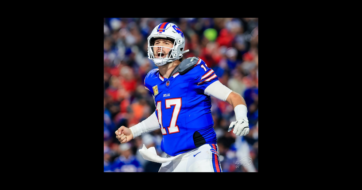 Josh Allen Buffalo Bills Touchdown Celebration vs Chiefs - Nfl ...