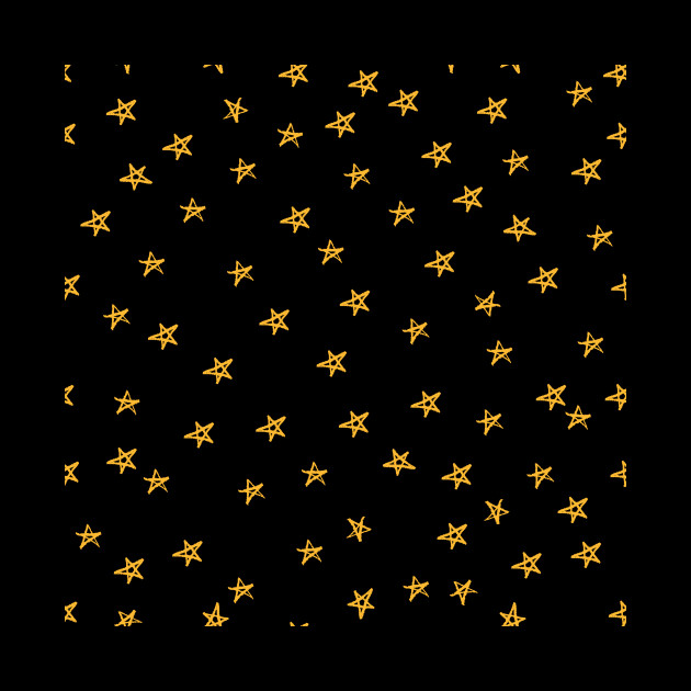 Cute Yellow and Black Star Pattern - Star - Tapestry | TeePublic