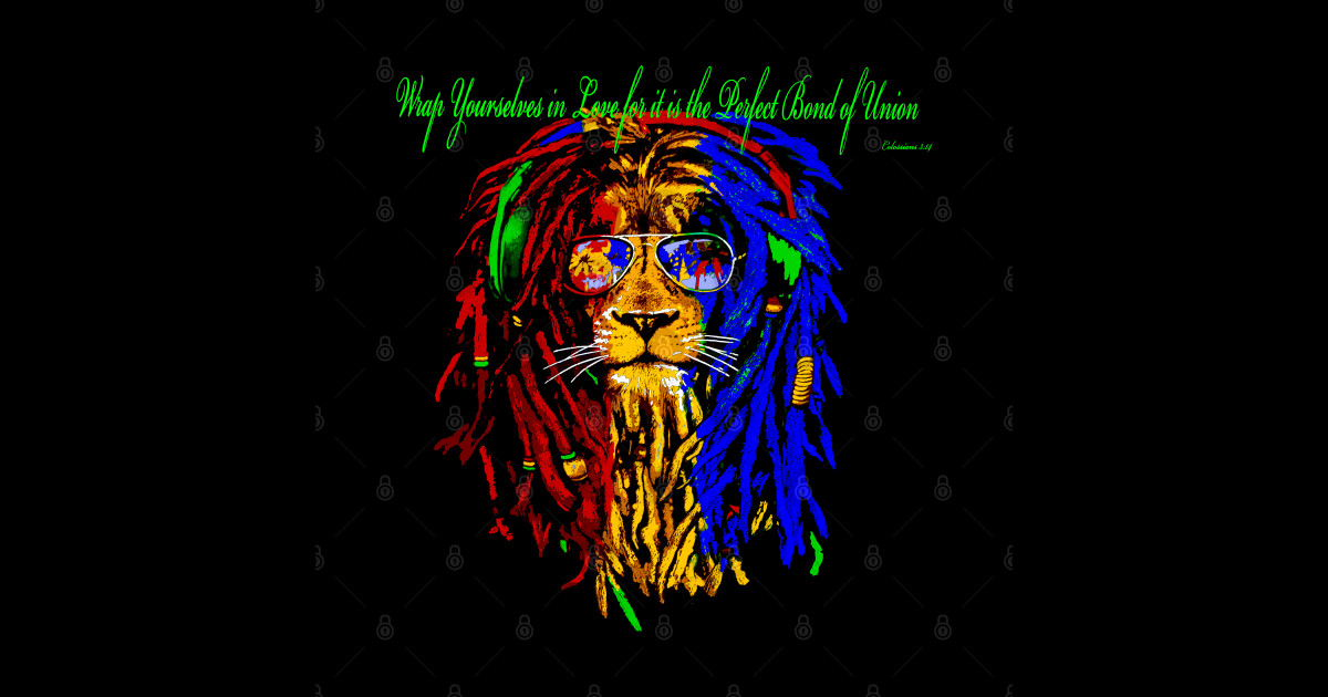 LION BOUND BY LOVE AND UNITY - Lion - Posters and Art Prints | TeePublic