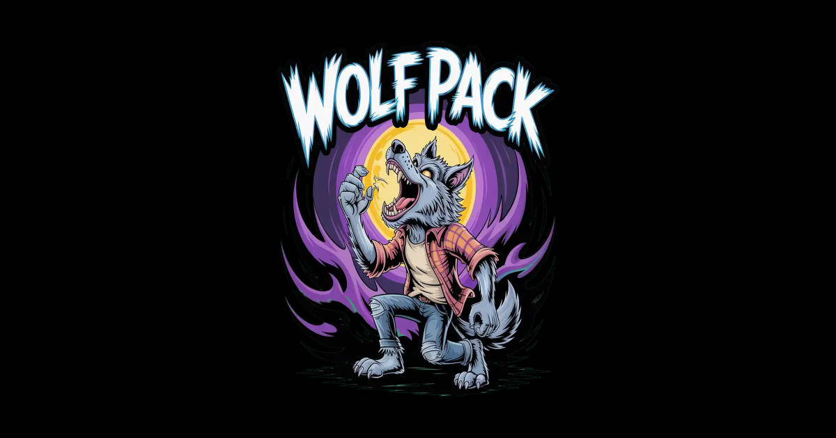 Full Moon Howl Wolf Pack Werewolf Monster - Full Moon Howl Wolf Pack ...