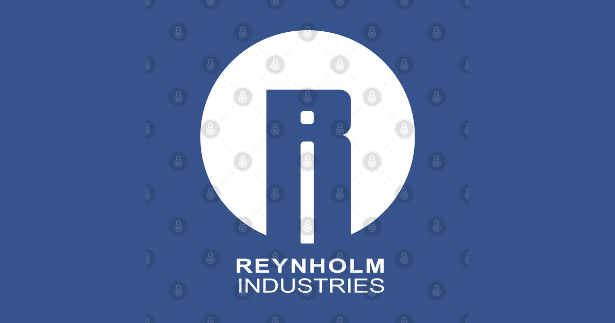 Reynholm Industries Logo (White) - Reynholm Industries - T-Shirt ...