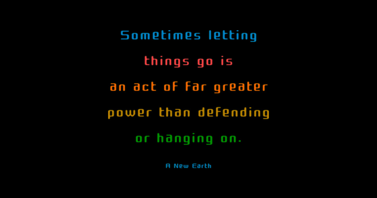 letting quote - Letting - Sticker | TeePublic