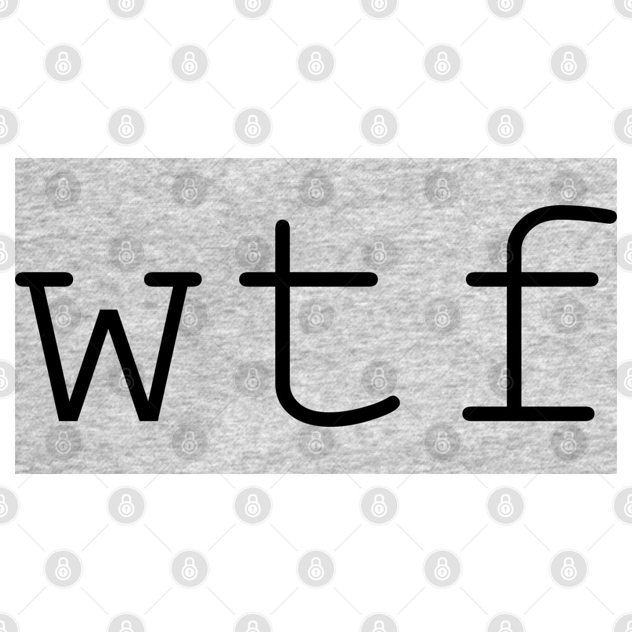 wtf - Wtf - Long Sleeve T-Shirt | TeePublic