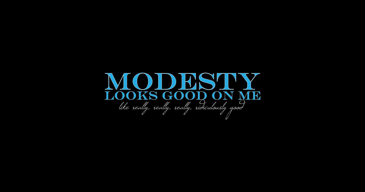 Modesty - Modesty - Sticker | TeePublic