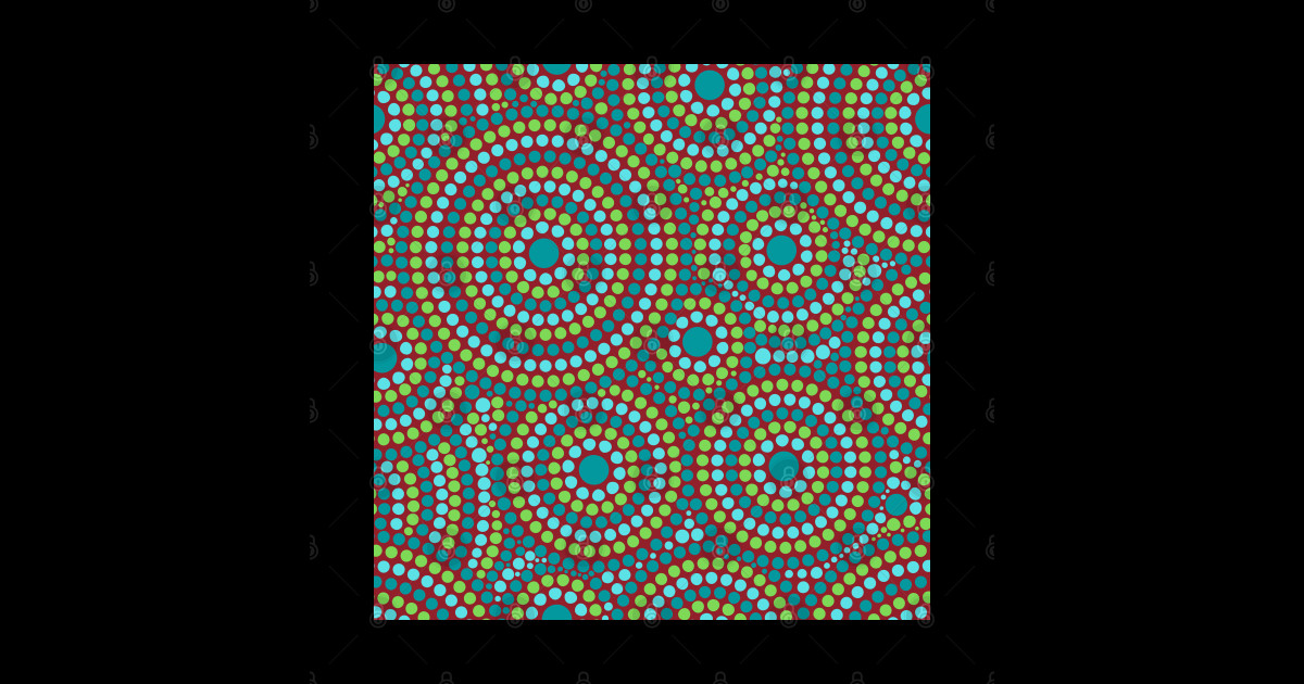 Awesome Aboriginal Dot Art - Awesome Aboriginal Dot Art - Sticker ...