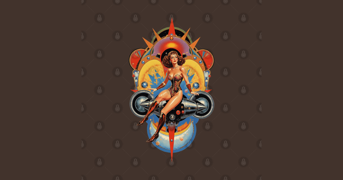 REVISTANGO #579 - Vintage Art Retro Style Comic Pulp - Sci Fi - T-Shirt ...