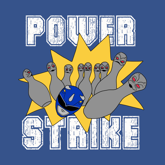 Ranger Strike! - Blue - Power Rangers - T-Shirt | TeePublic