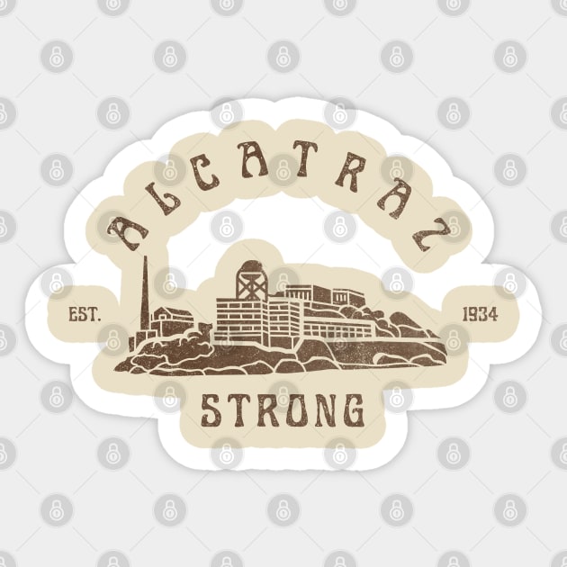 alcatraz island 1934 - Alcatraz - Sticker | TeePublic
