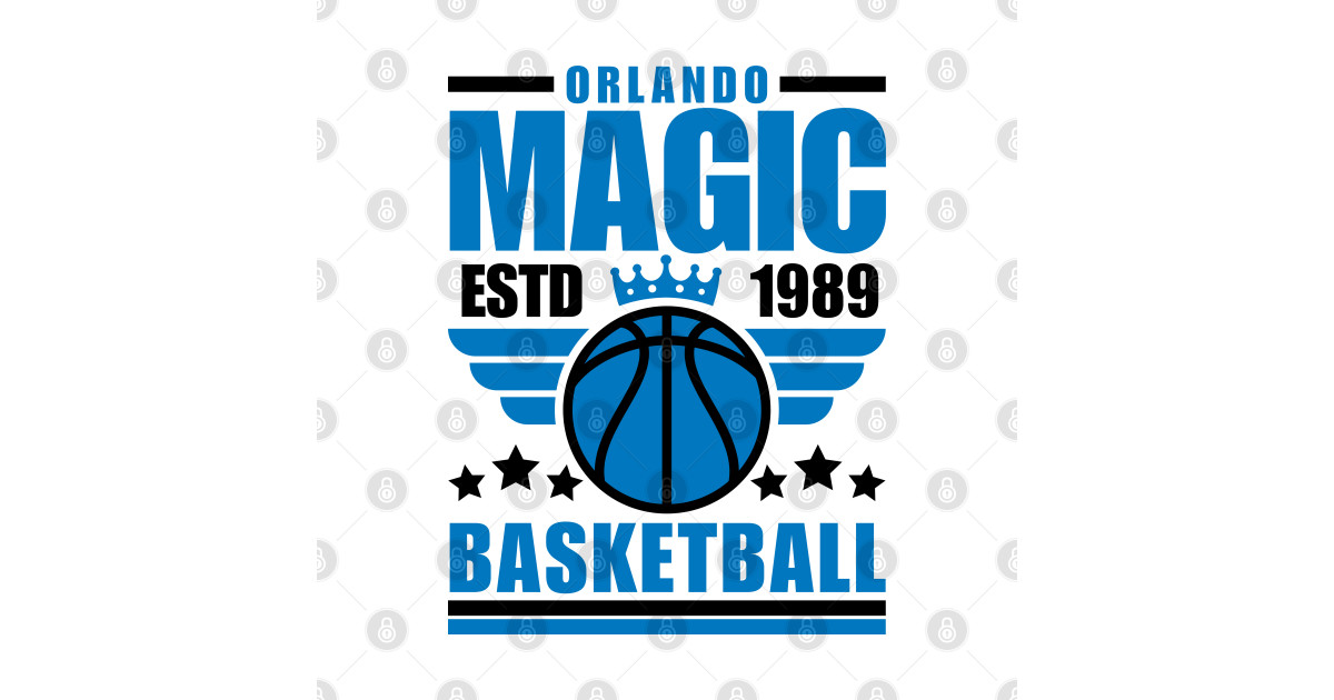 Orlando Magic 1989 Basketball Retro - Orlando Magic - T-Shirt | TeePublic