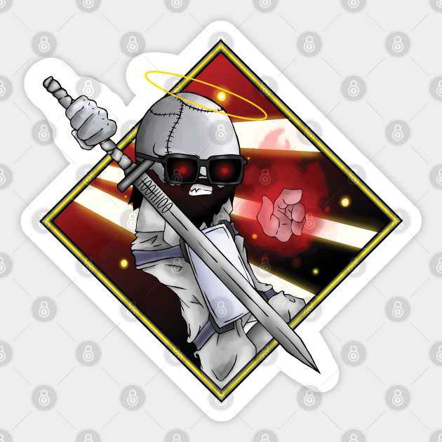 Madness combat Jebediah Christoff aka Jebus the savior with glasses art ...