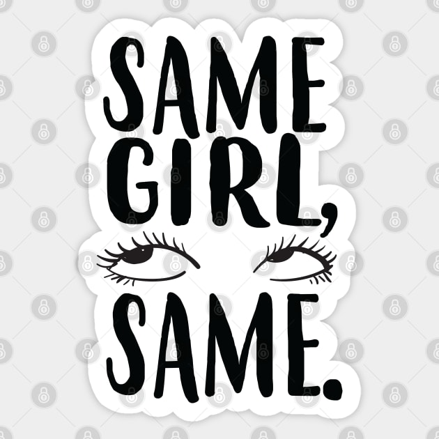 girl same