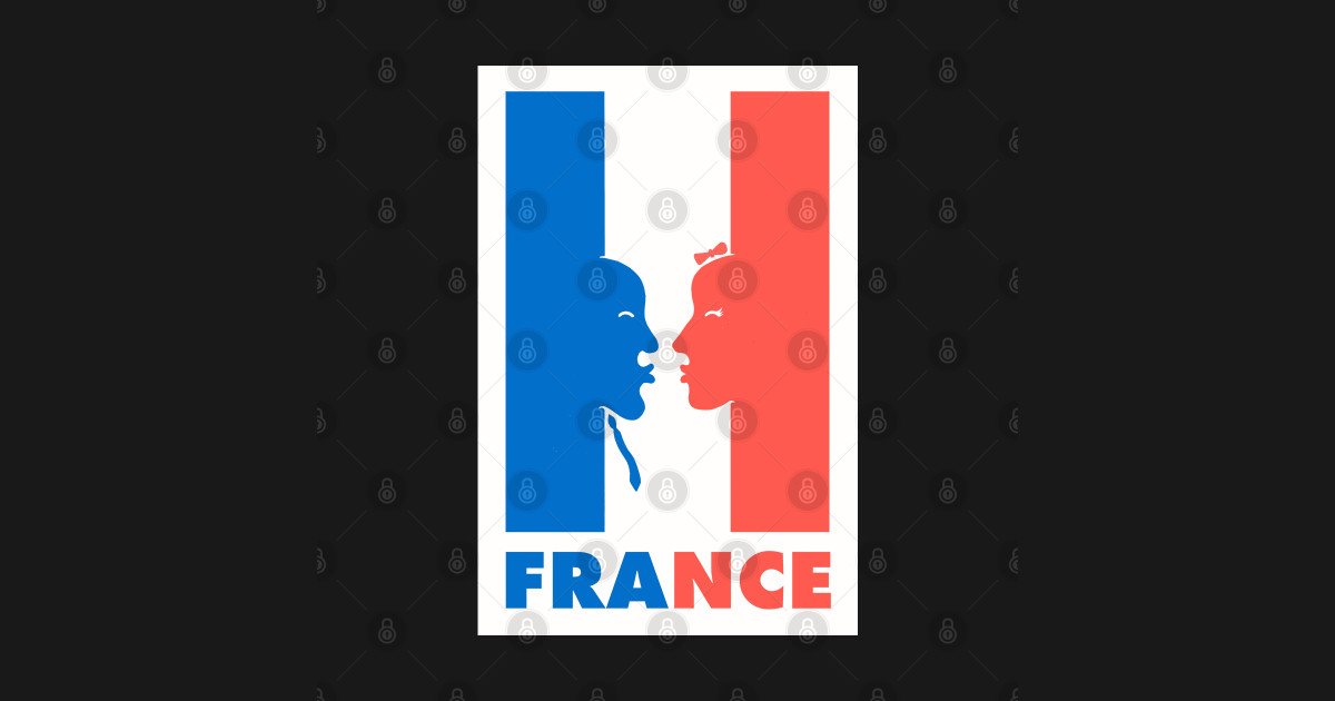 Love in France, Poster - Love - T-Shirt | TeePublic